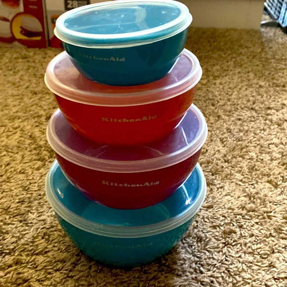 KitchenAid | Kitchen | Kitchen Aid Food Storage Bowl Wlid Set | Poshmark